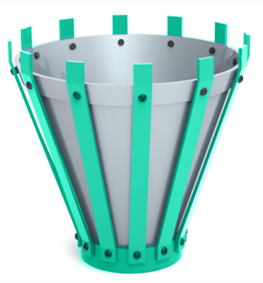Open Top Cement Basket - Impero Petro Tools